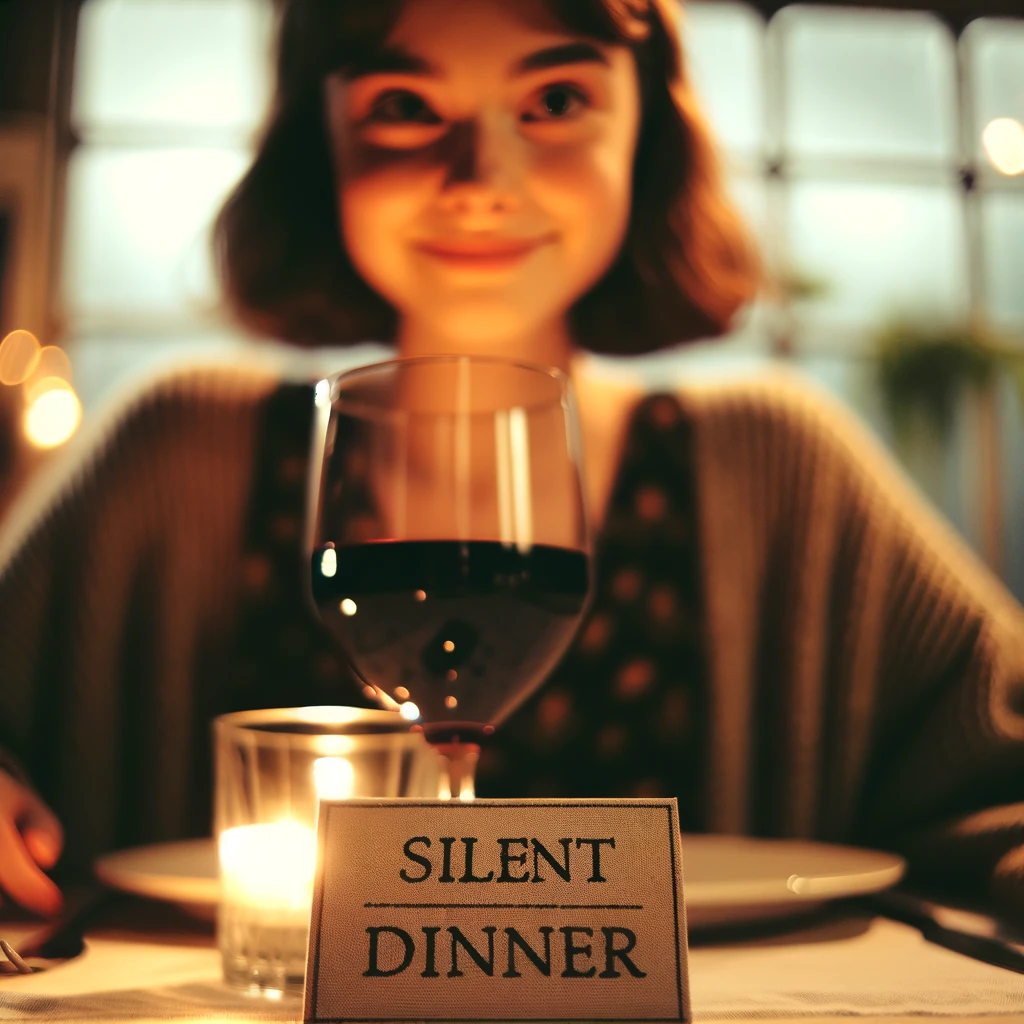 How To Play The "Silent Dinner" Drinking Game