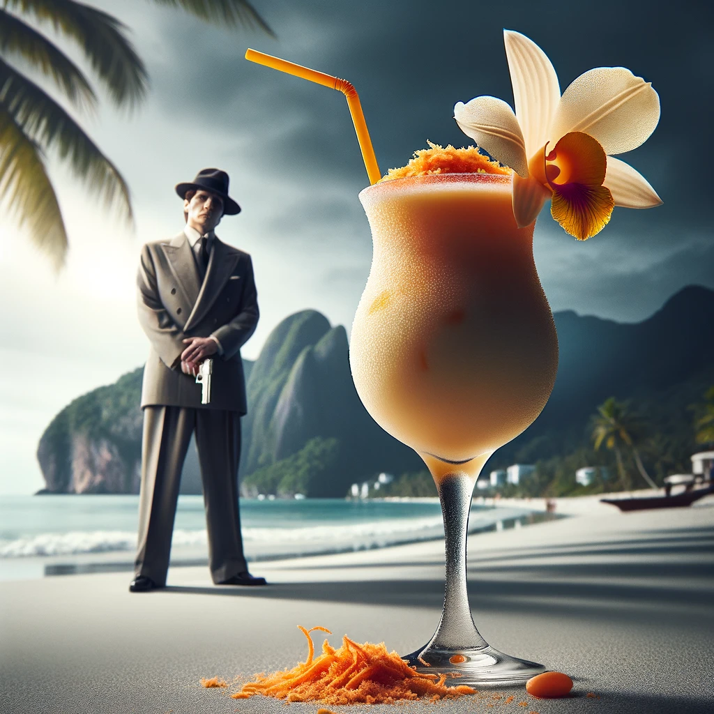 Gangster's Paradise Cocktail: A Dual Rum Infusion - Drinkies Australia
