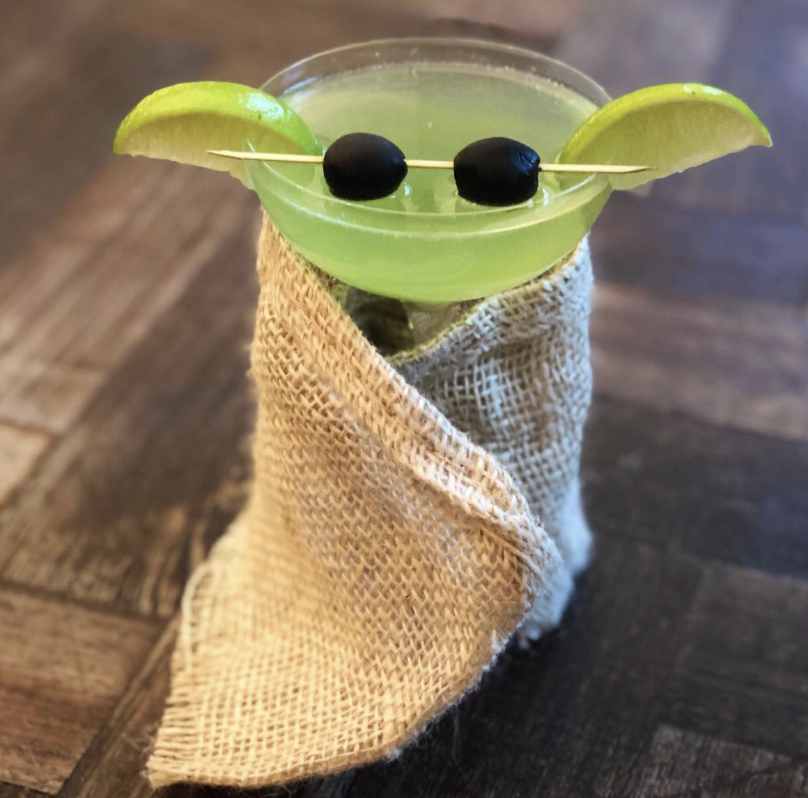 Baby Yoda Cocktail: Enjoy It, You Will - Drinkies Australia